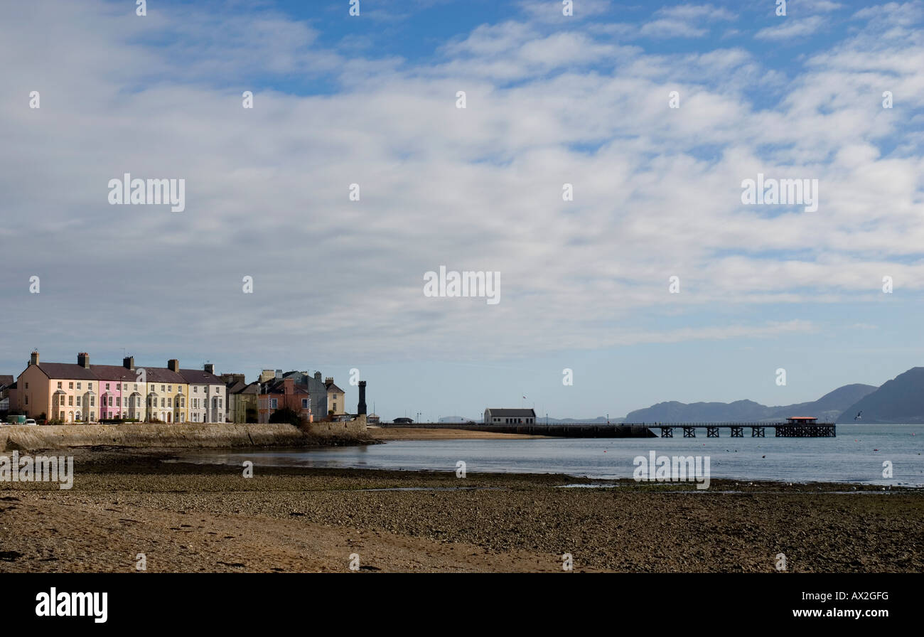 Beaumaris Pier Anglesey North Wales Stock Photo - Alamy