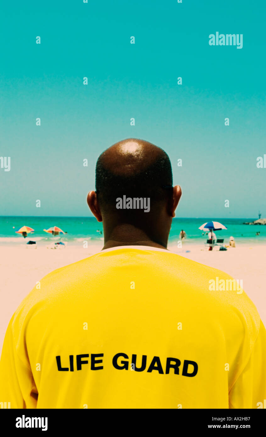 Life gaurd by the beach Stock Photo - Alamy