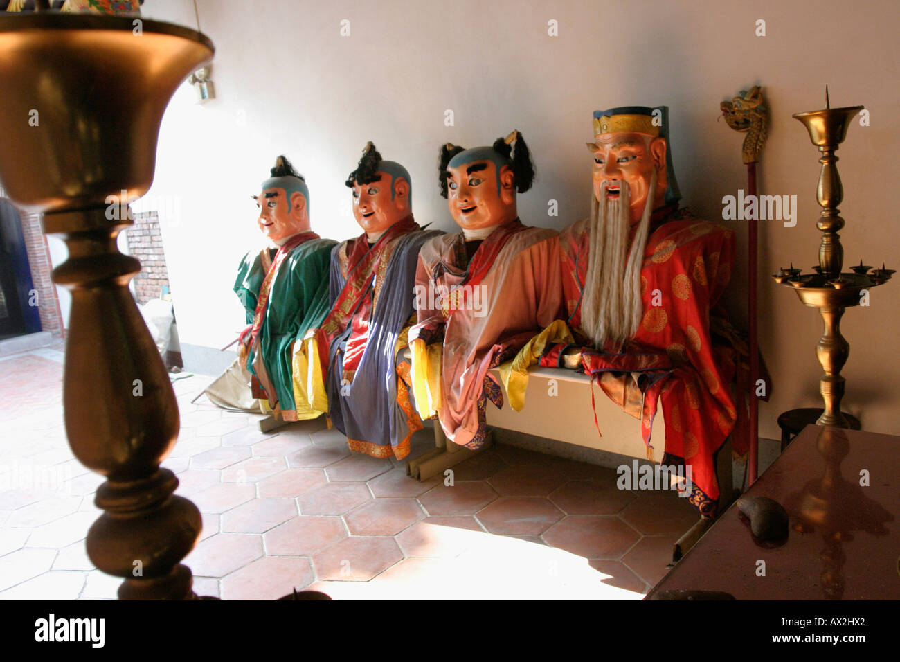 The statues of Chinese Child Prodigy Stock Photo - Alamy
