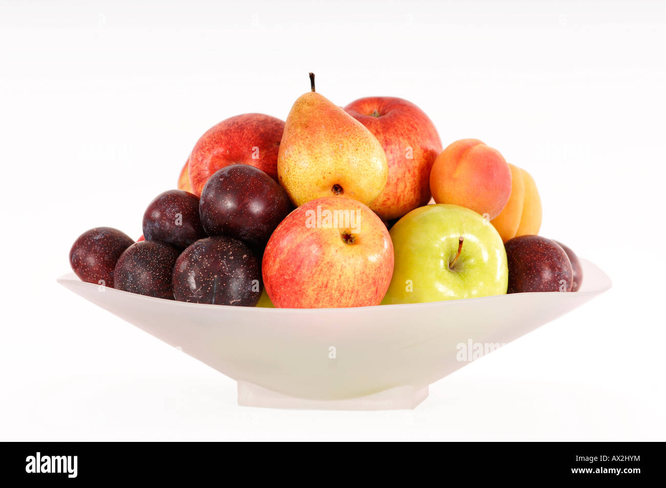 Bowl different fresh ripe Cut Out Stock Images & Pictures - Alamy