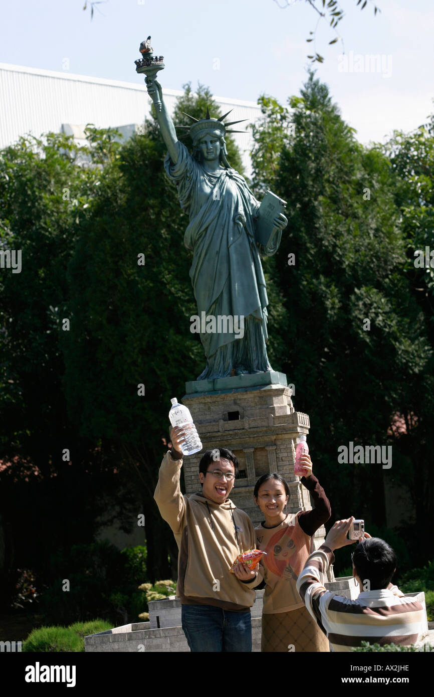 Statue of Liberty in Mini Museum Stock Photo - Alamy