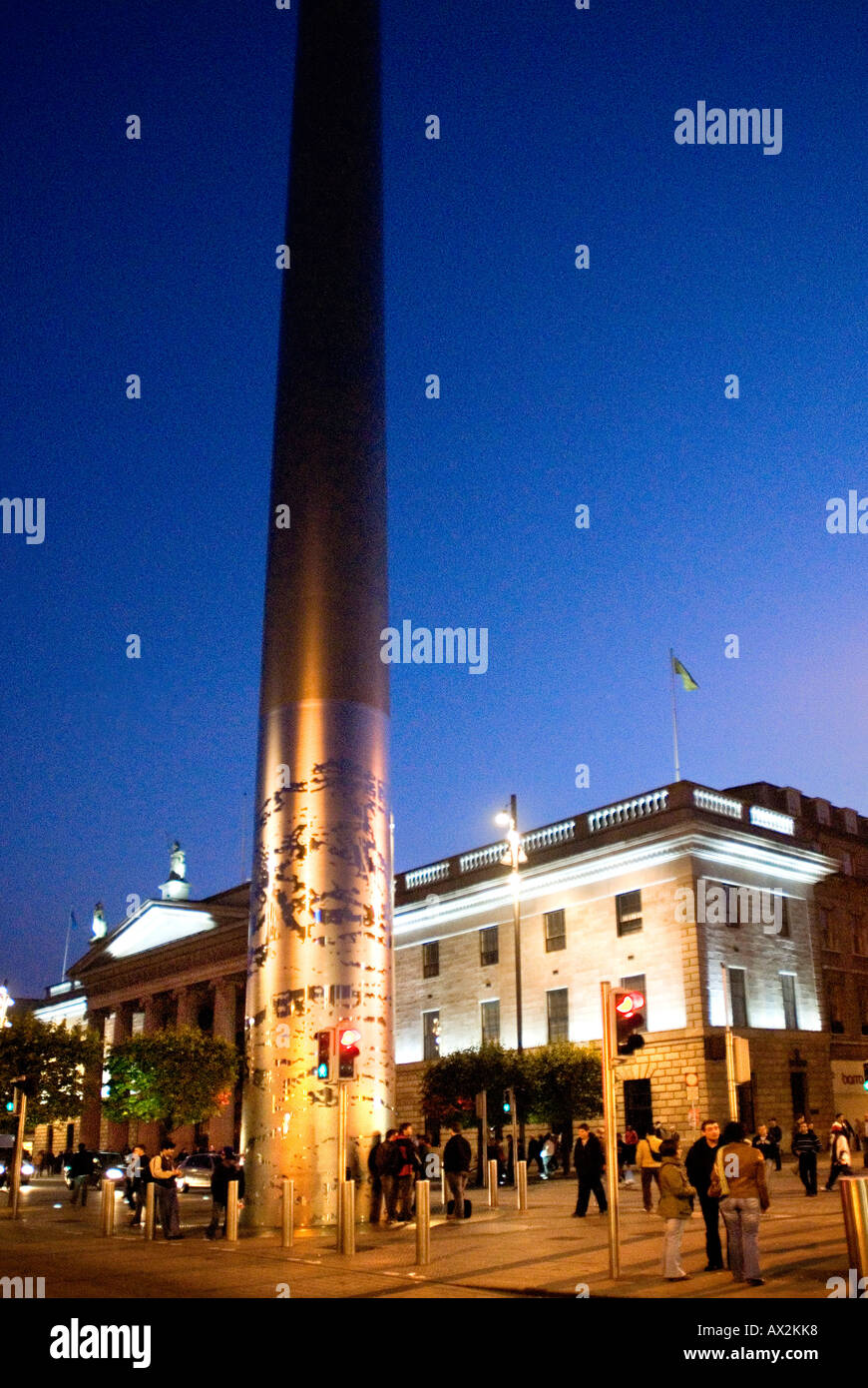 Dublin Spire Night Stock Photos & Dublin Spire Night Stock Images - Alamy