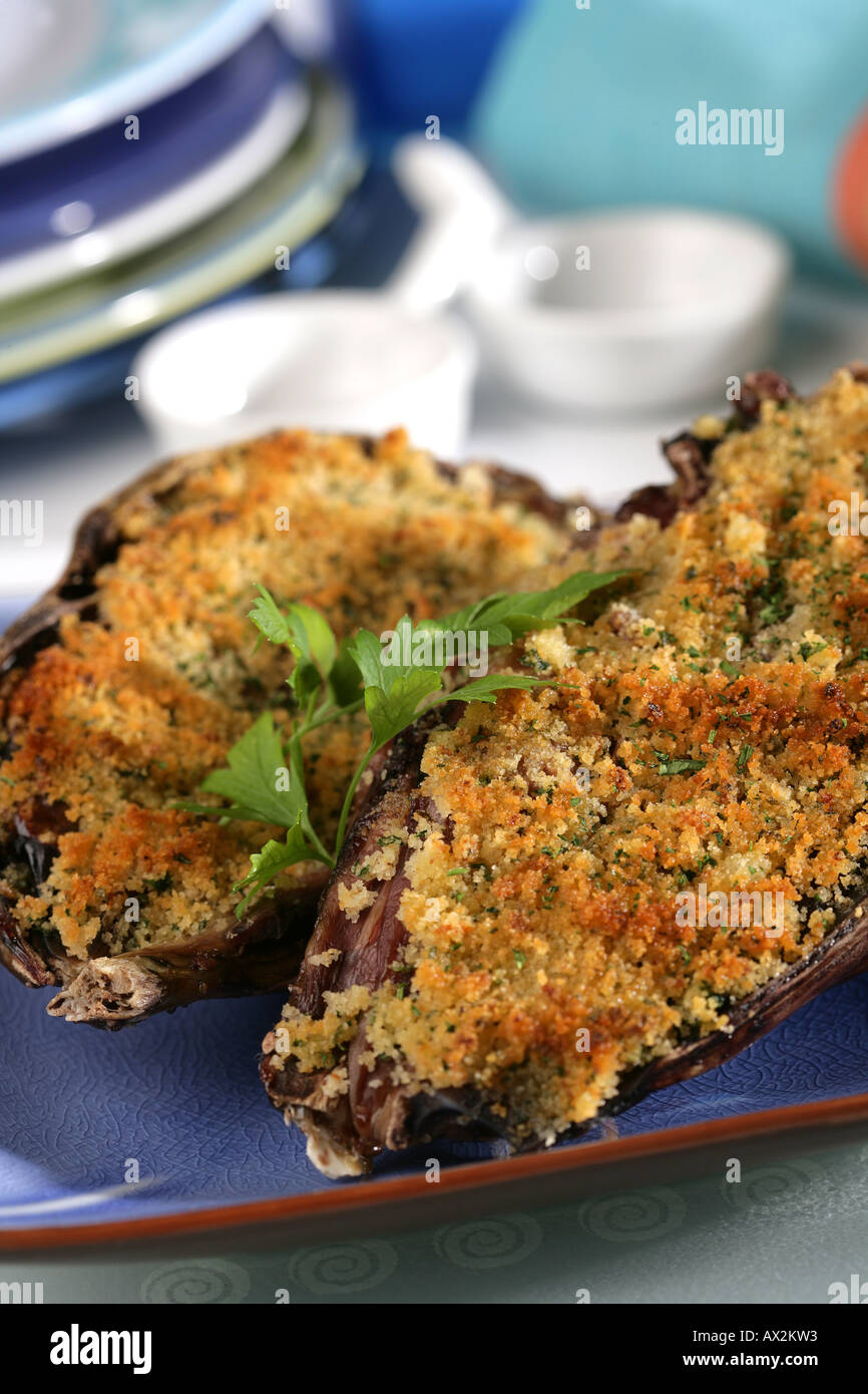 Baked lamb s head Stock Photo - Alamy