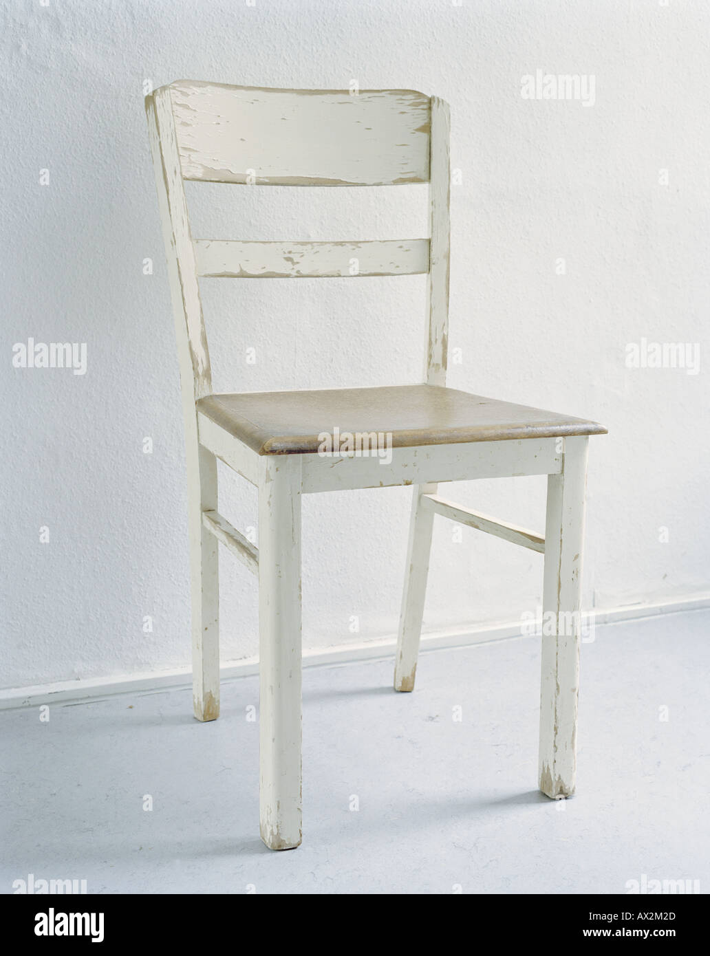 A white chair Stock Photo - Alamy