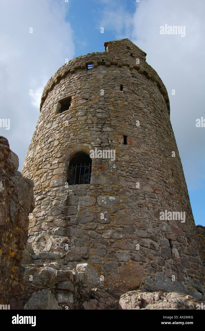 Orchardton tower castle scotland hi-res stock photography and images ...