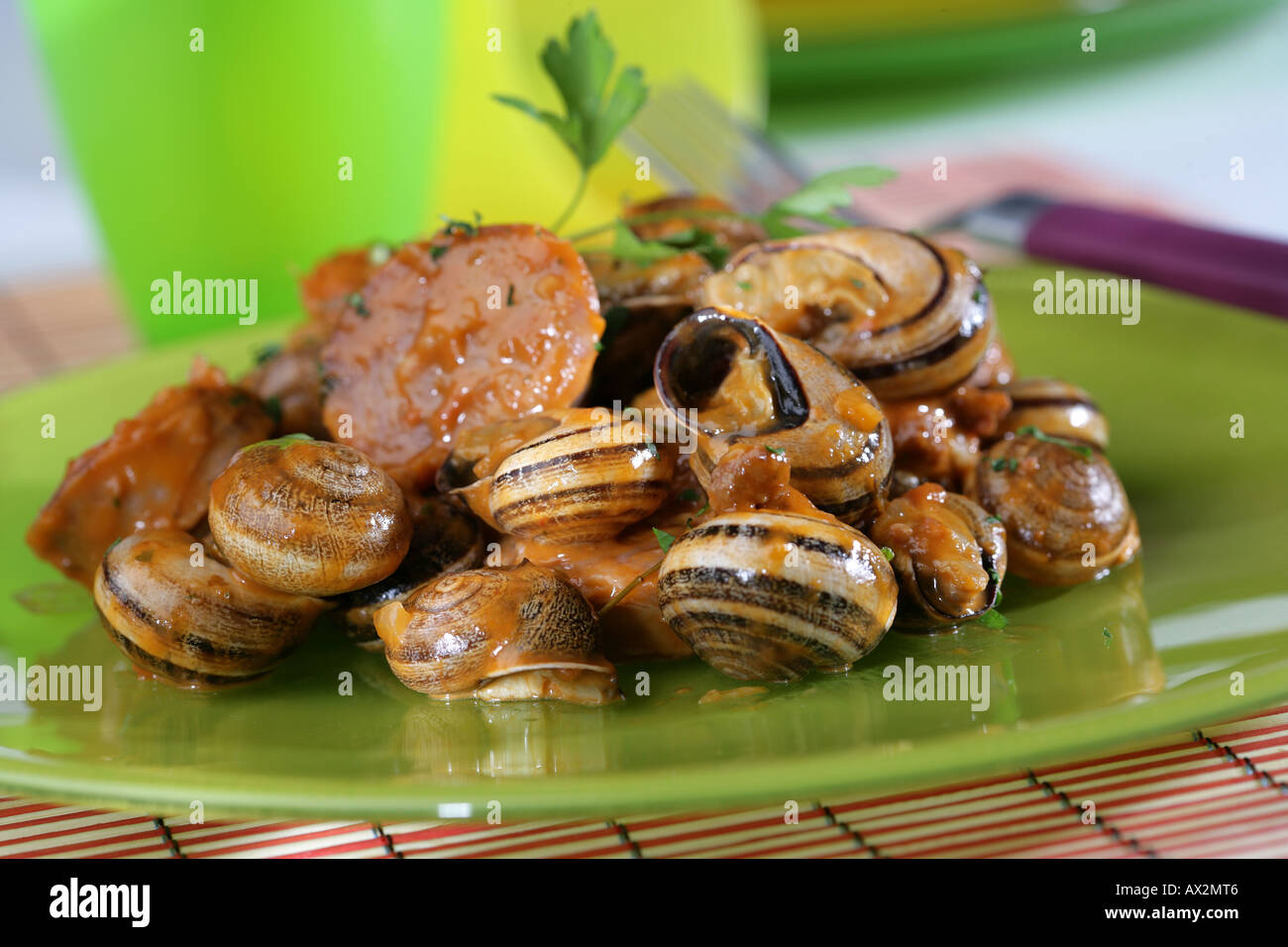 Snails stew hi-res stock photography and images - Alamy