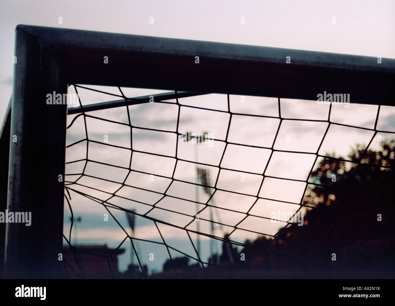 Goal post football hi-res stock photography and images - Alamy