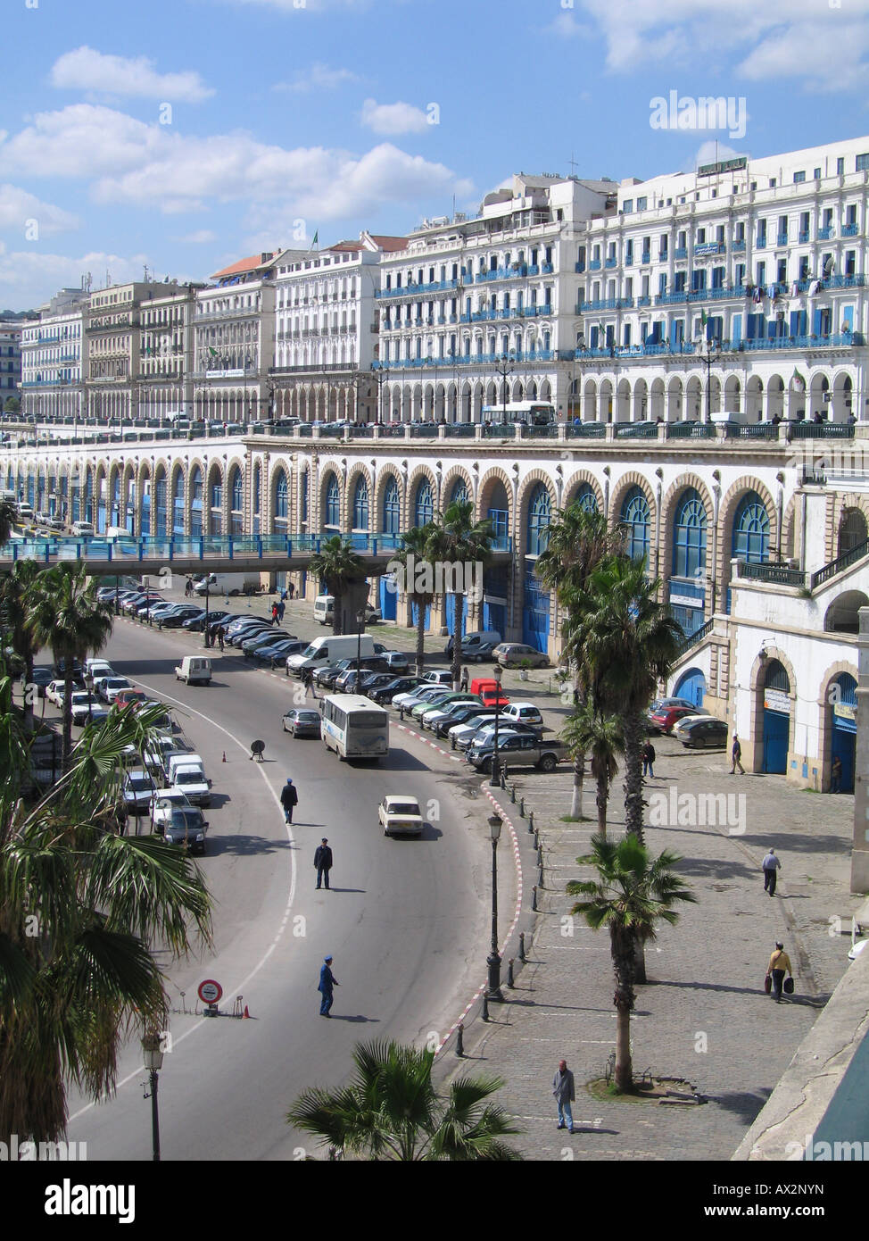 Boulevard Ernesto Che Guervara, Algiers capital city, Algeria Stock ...