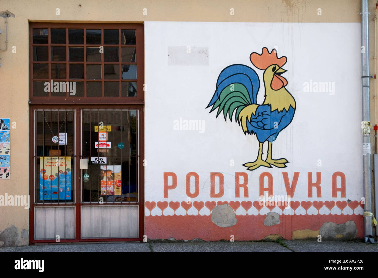 An old style business frontage Stock Photo - Alamy