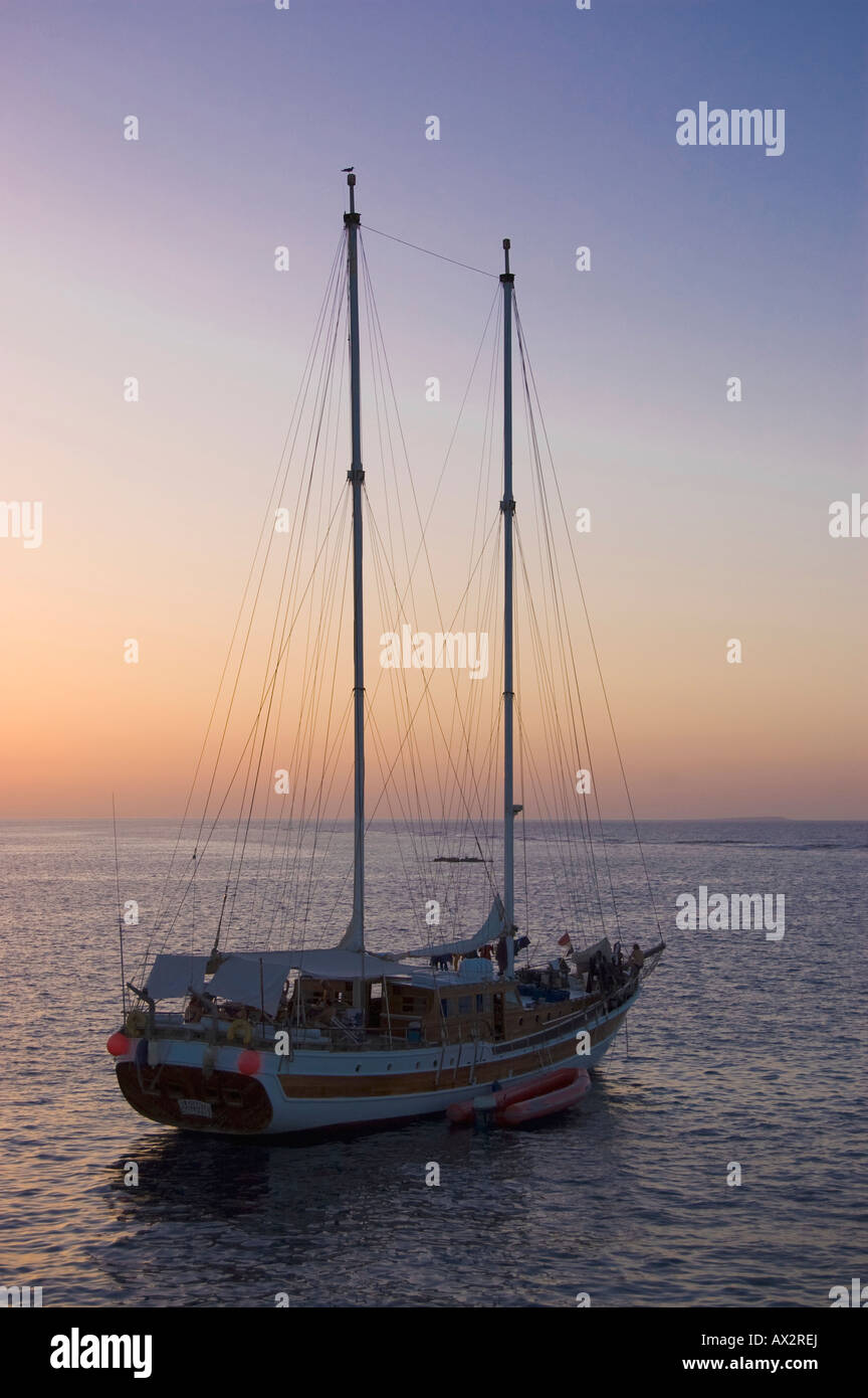 Red sea sunset Stock Photo - Alamy