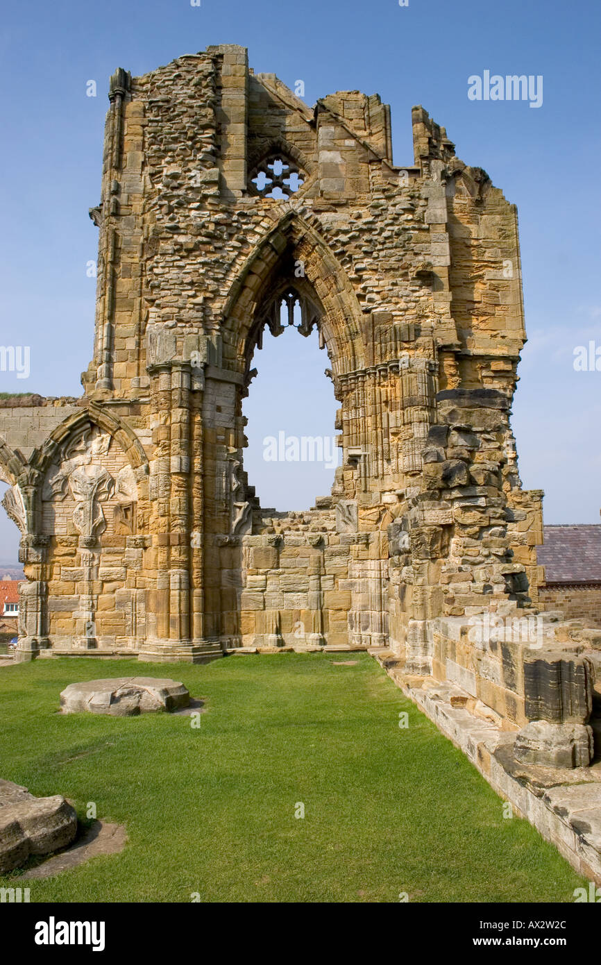The Ruins of Whitby Abbey Stock Photo - Alamy