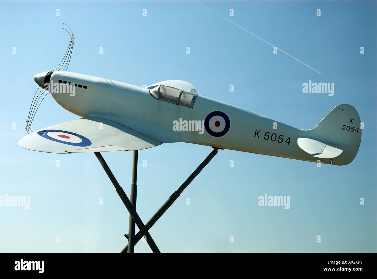 Model Of the Original Prototype Spitfire Outside Southampton Eastliegh ...