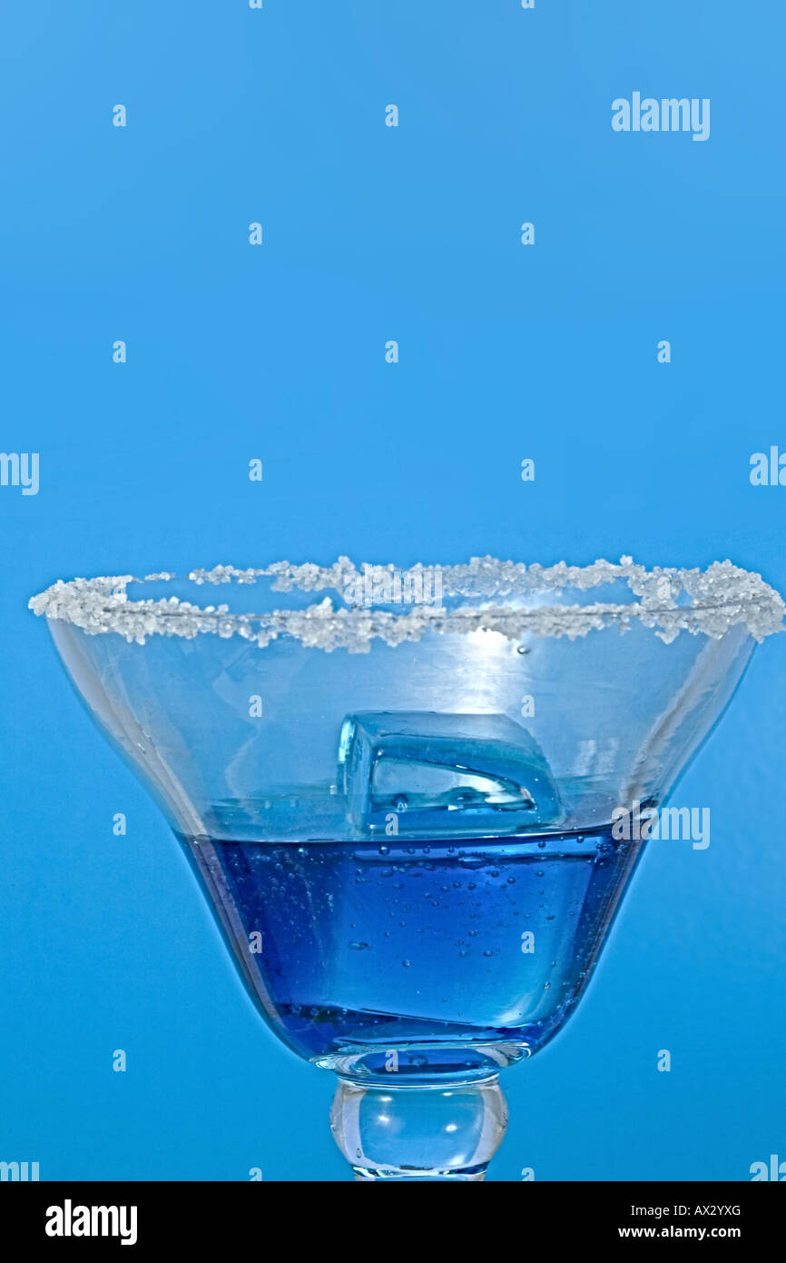 A blue cocktail Stock Photo - Alamy