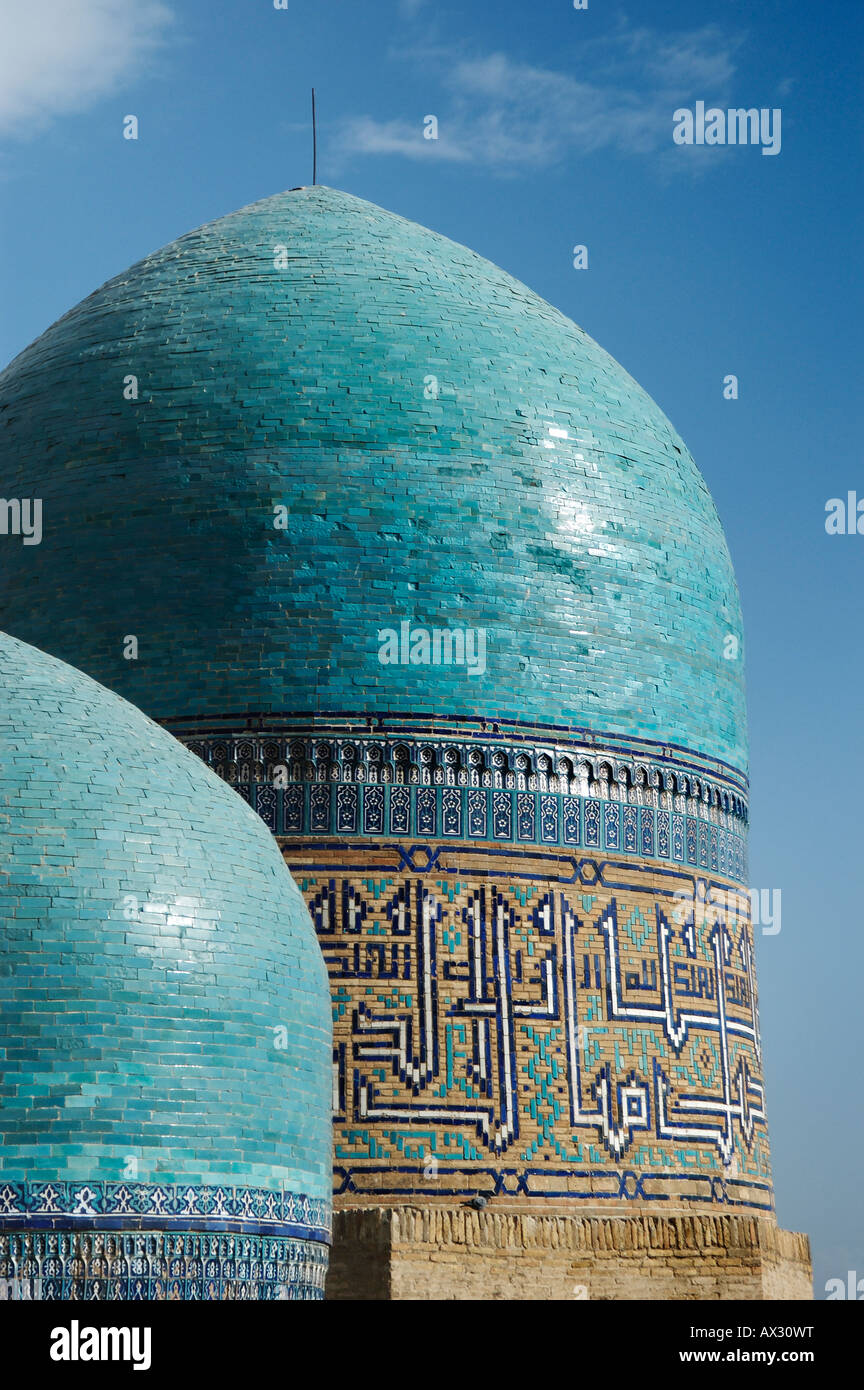 Mausoleum of the Mother of the Sultan c 1420 Shah i Zinda Samarkand ...