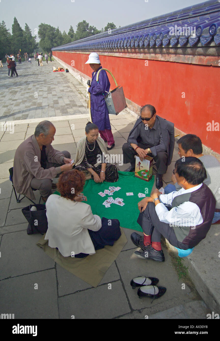 playing cards in China Stock Photo - Alamy