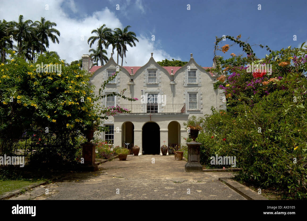 St Nicholas Abbey St Peter Barbados West Indies Stock Photo - Alamy