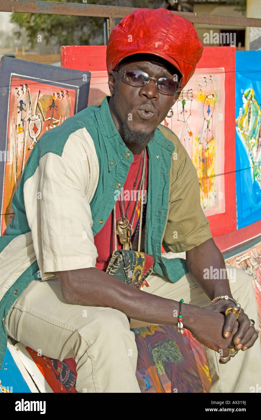 Senegalese painting hi-res stock photography and images - Alamy