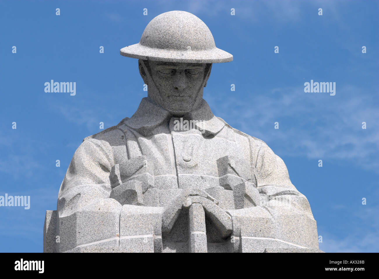 Monument at Vancouver Corner scene of the WW1 Battle of Gravenstafel ...