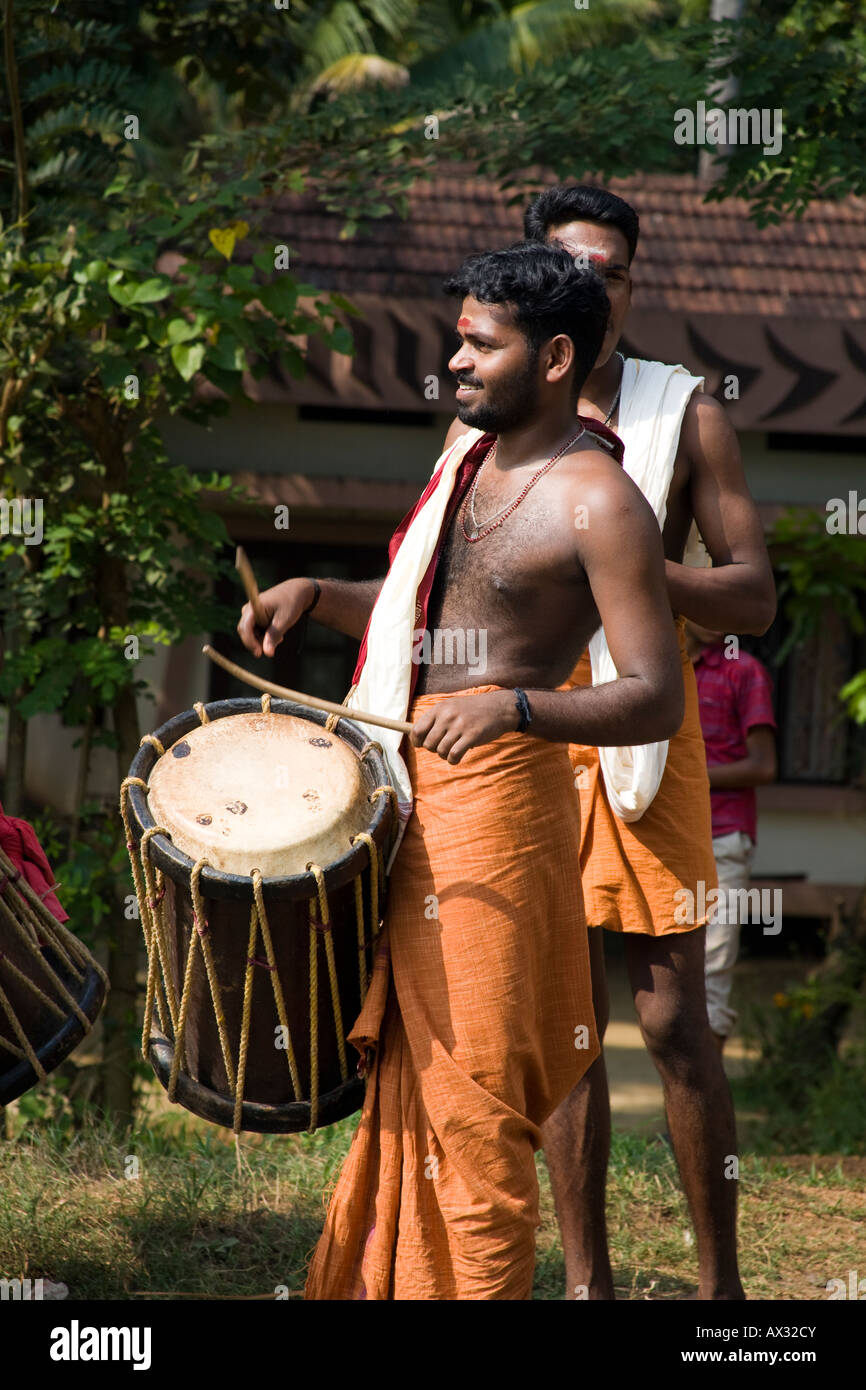 Kerala Drums Playing High Resolution Stock Photography and Images - Alamy