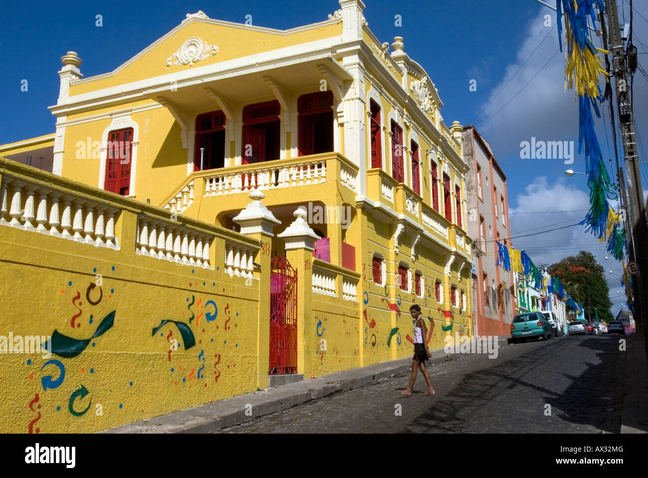 Colonial building in Olinda, Recife, Brazil, Brasil Stock Photo - Alamy