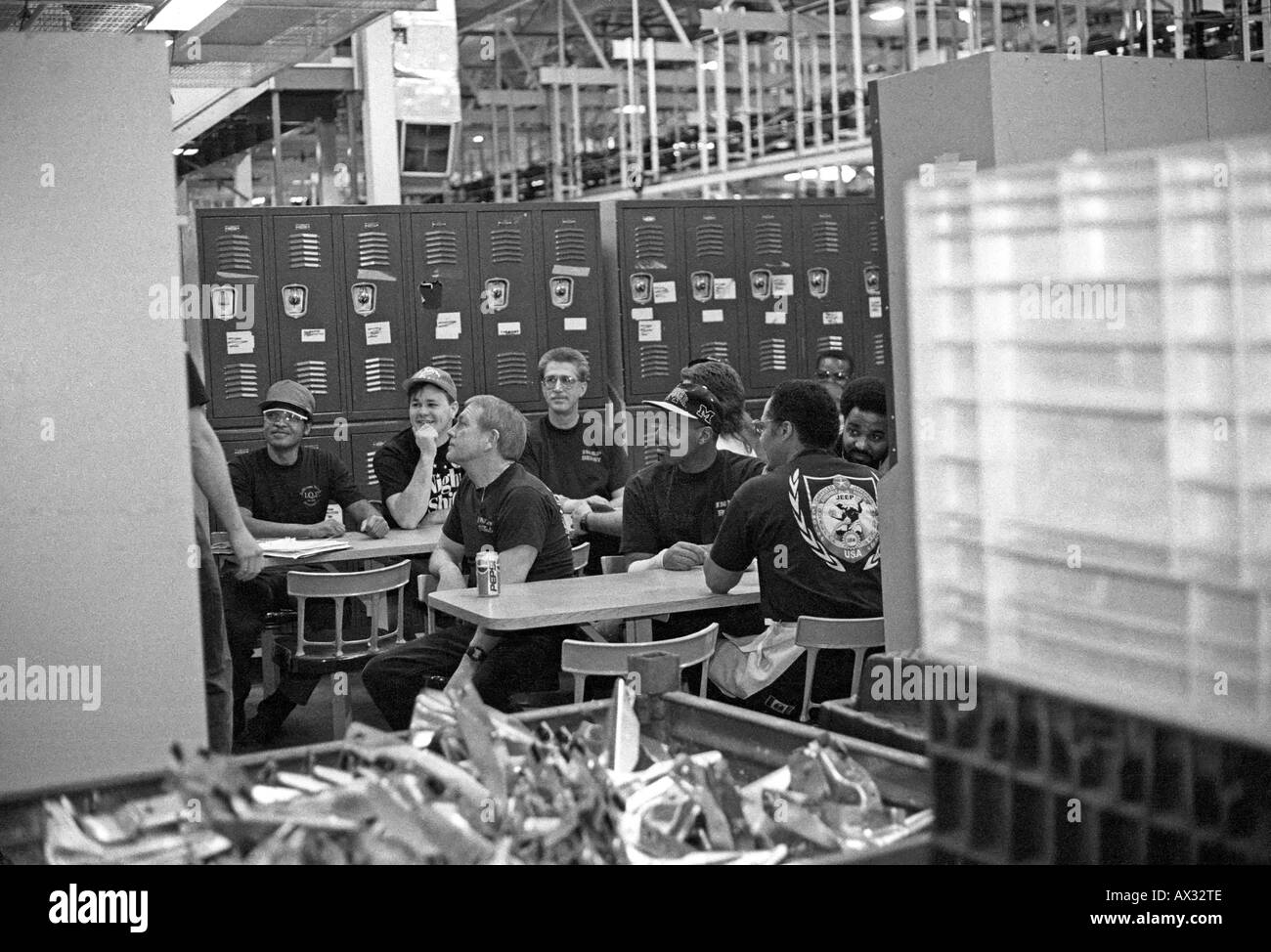 Assembly plant Black and White Stock Photos & Images - Alamy