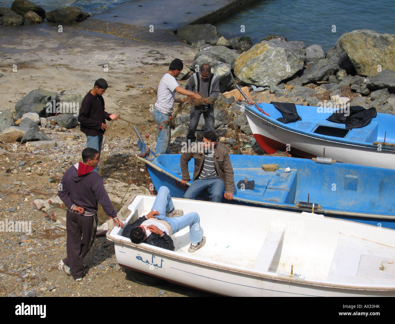 Algerian fishing hi-res stock photography and images - Alamy