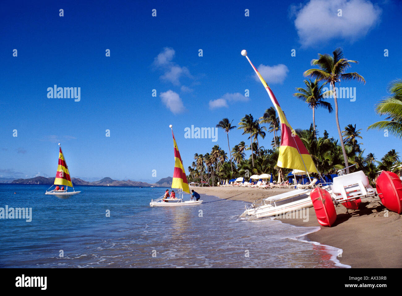 Pinney beach nevis hi-res stock photography and images - Alamy