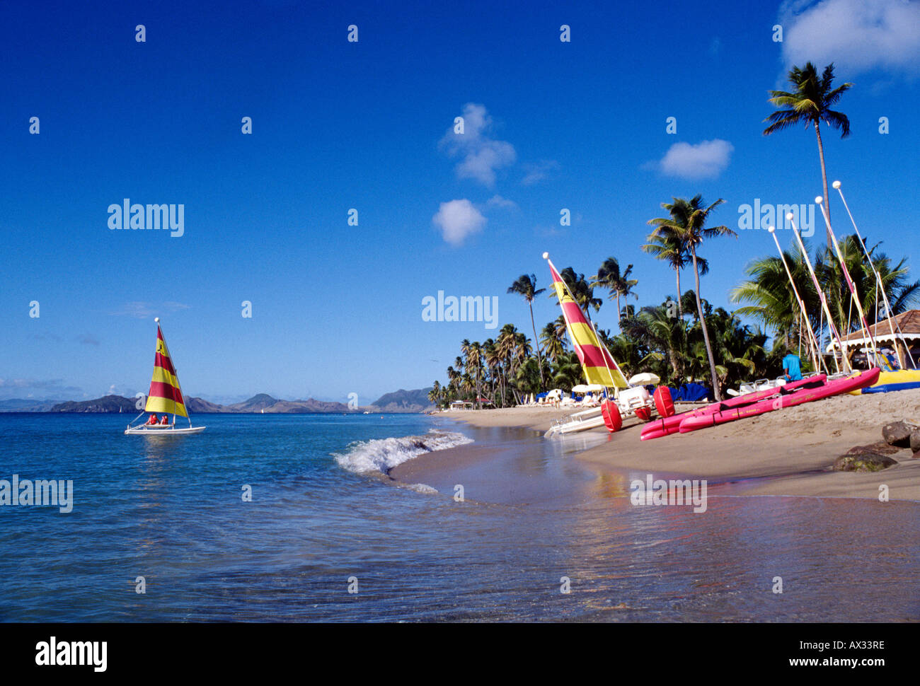 Pinney beach nevis hi-res stock photography and images - Alamy