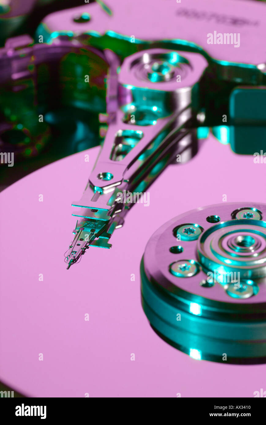 Computer interior hard drive hi-res stock photography and images - Alamy