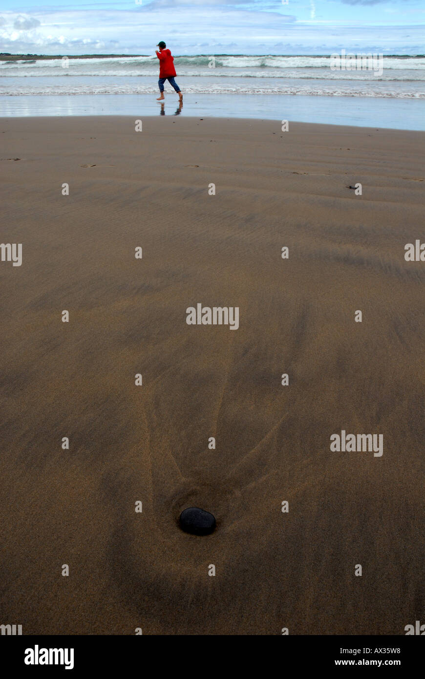 Strandhill a seaside town on the West coast of Ireland Stock Photo - Alamy