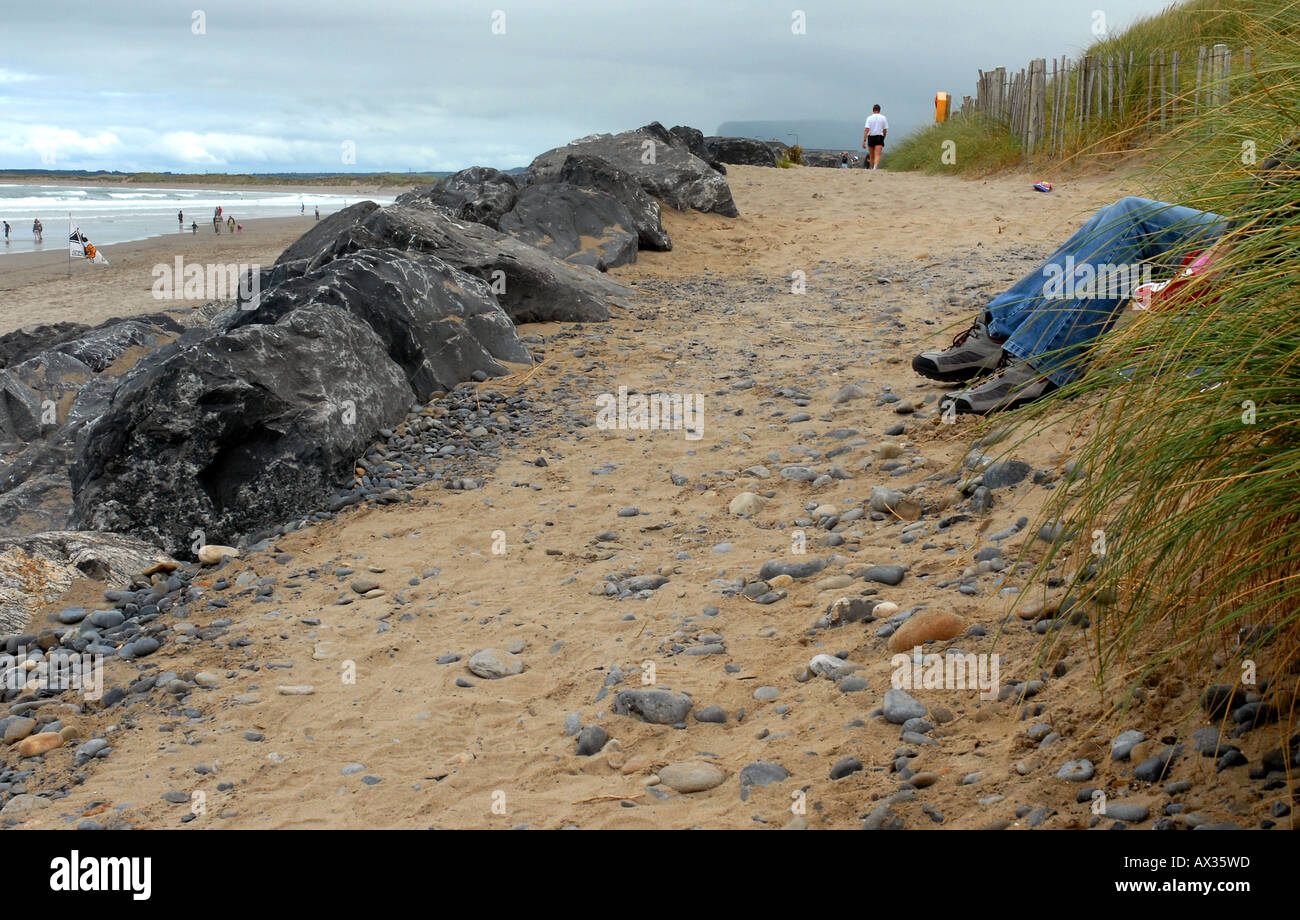 Strandhill a seaside town on the West coast of Ireland Stock Photo - Alamy