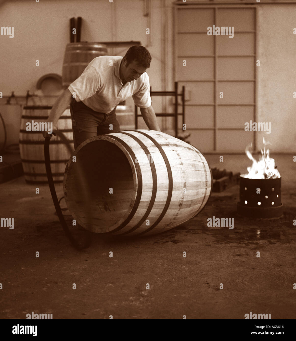 Barrel making hi-res stock photography and images - Alamy