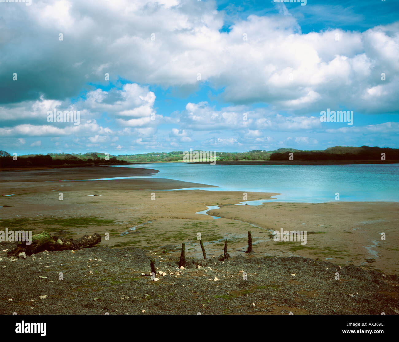 Lawrenny Quay Near Martletwy Pembrokeshire National Park Wales UK Stock ...