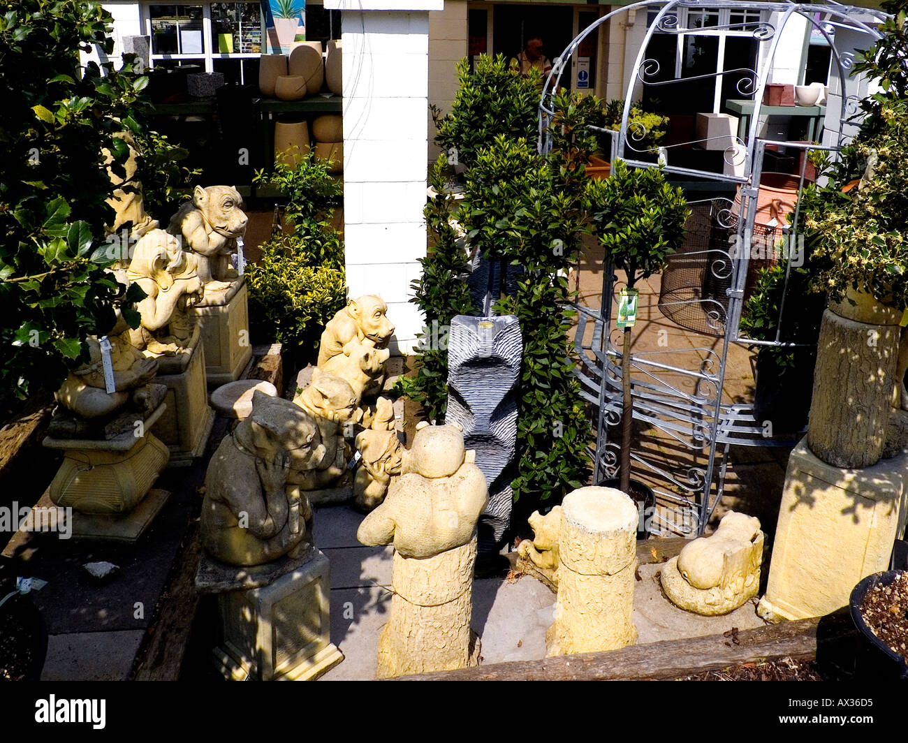 garden centre neils yard alexandra palace haringey north london Stock ...