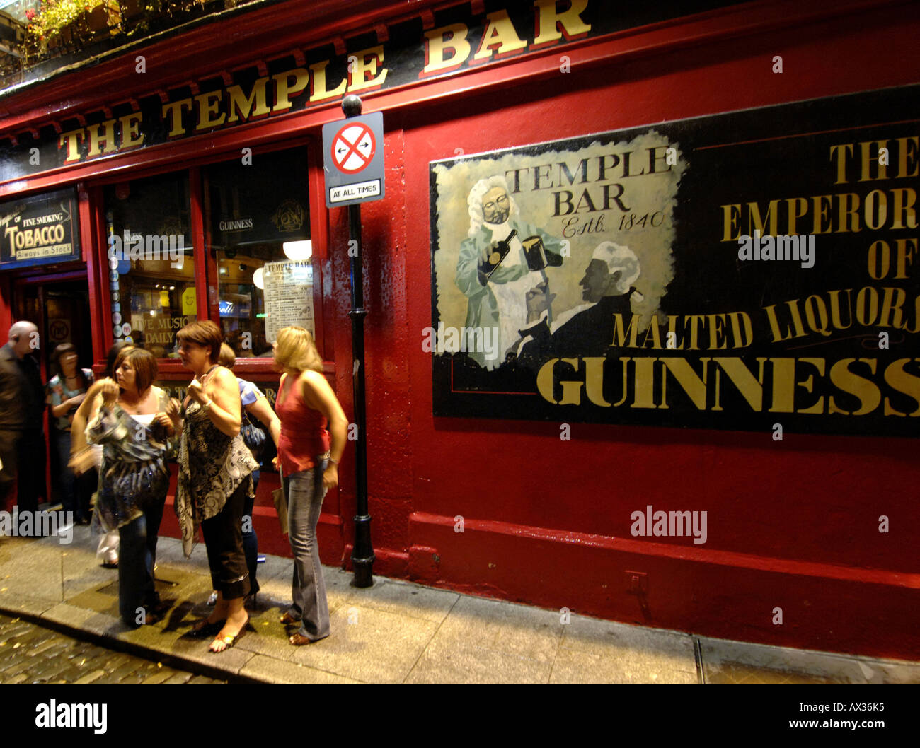 Revellers partying it up in the Temple Bar District and at the renowned ...