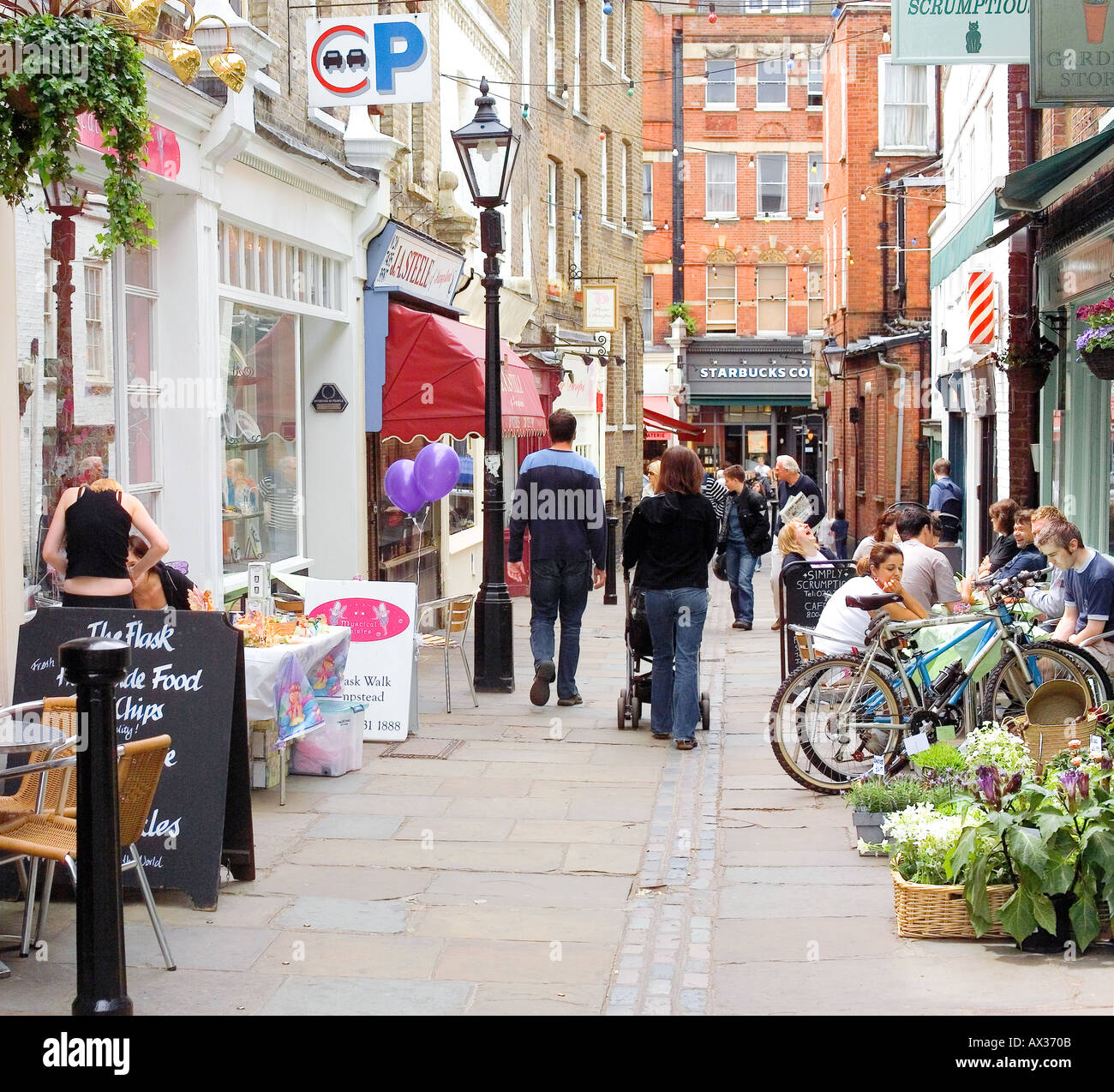 london hampstead village Stock Photo, Royalty Free Image: 1718026 - Alamy