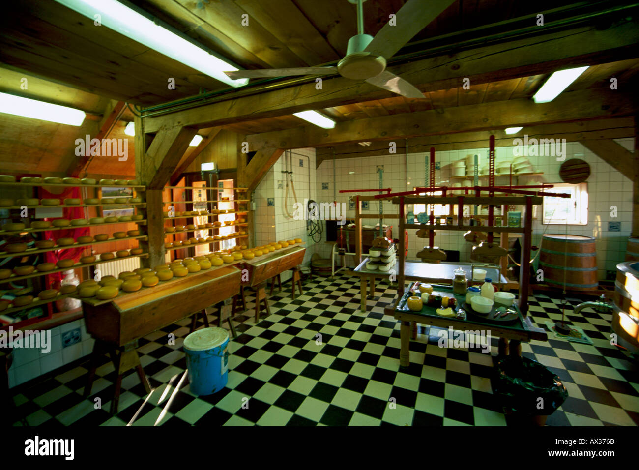 Dutch Cheese Making Museum Zaandam Netherlands Stock Photo - Alamy