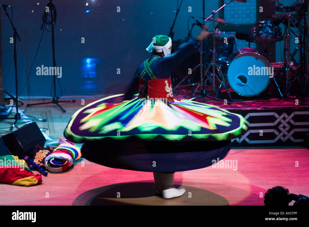 Egyptian dancer in Bridgewater Hall Stock Photo - Alamy