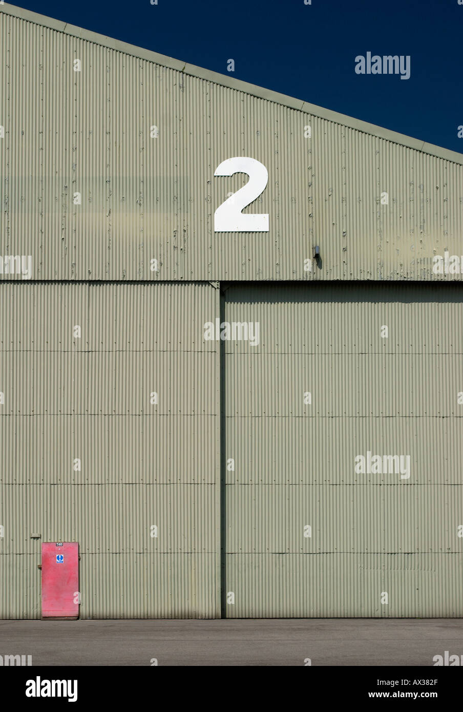 Hangar Two Stock Photo - Alamy