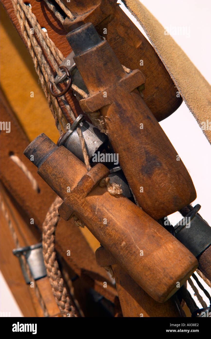 Wardour Castle Regiment English Civil War period Wooden gunpowder ...