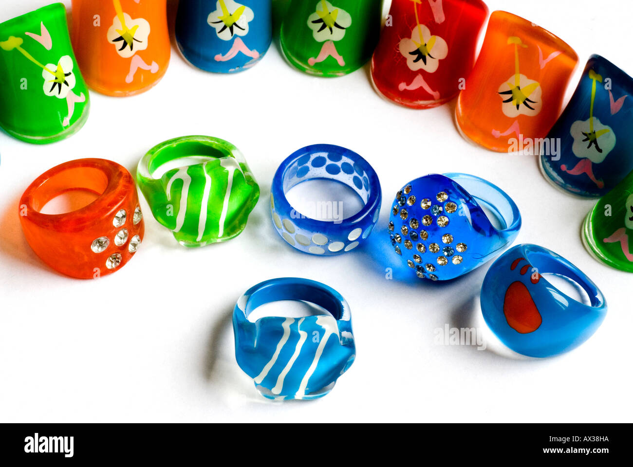 Fake plastic rings hi-res stock photography and images - Alamy