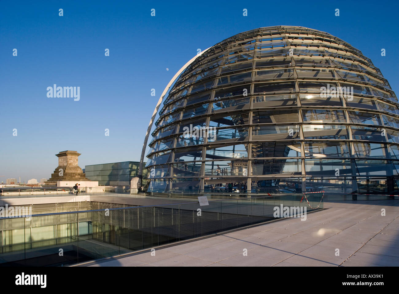 Glass dome of the Reichstag (Parliament Building). Berlin. Germany ...