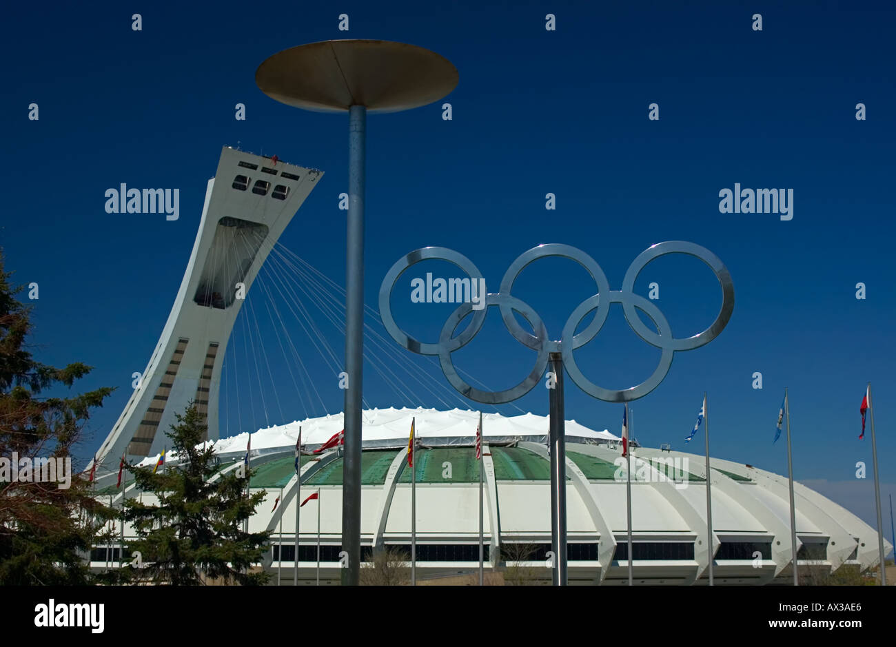 Olympic Stadium, Olympic Park, Montreal, Quebec, Canada Stock Photo - Alamy
