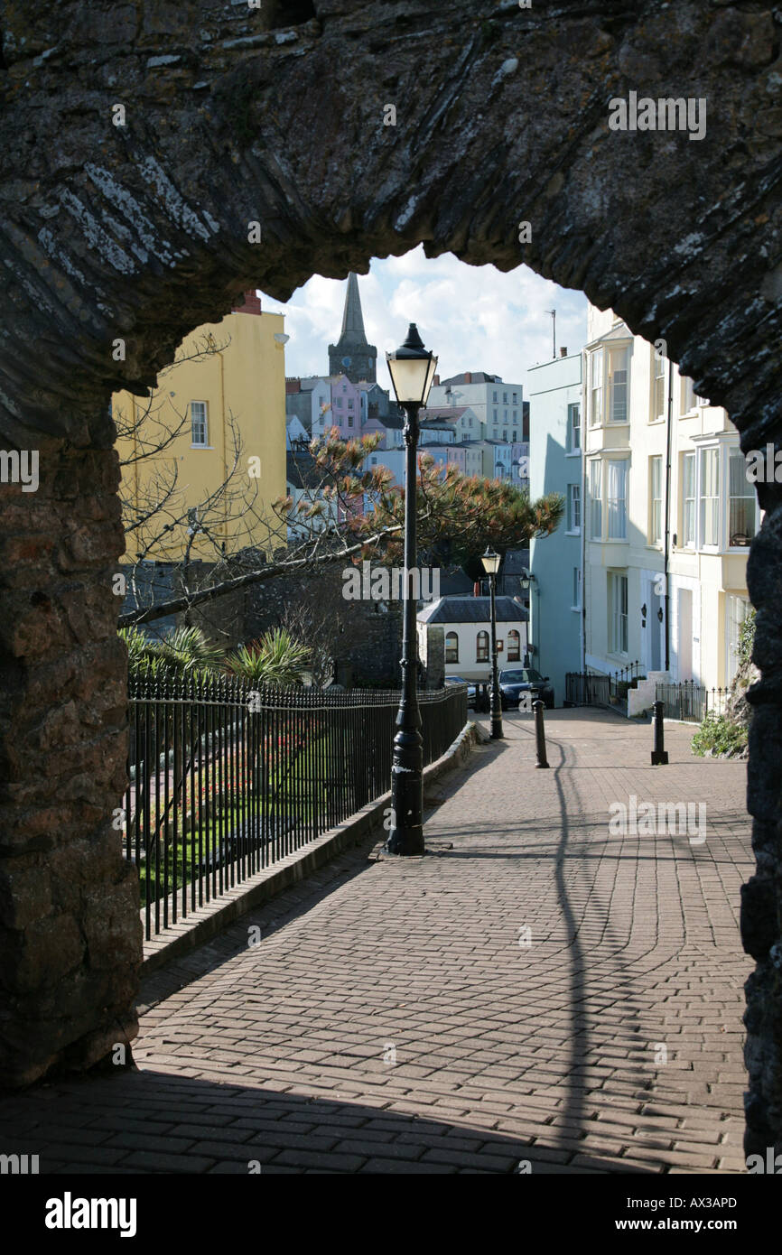 Tenby city walls hi-res stock photography and images - Alamy