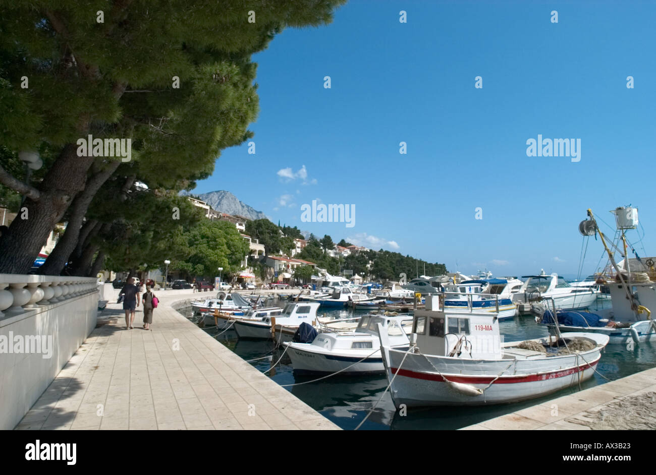 Makarska the waterfront hi-res stock photography and images - Alamy