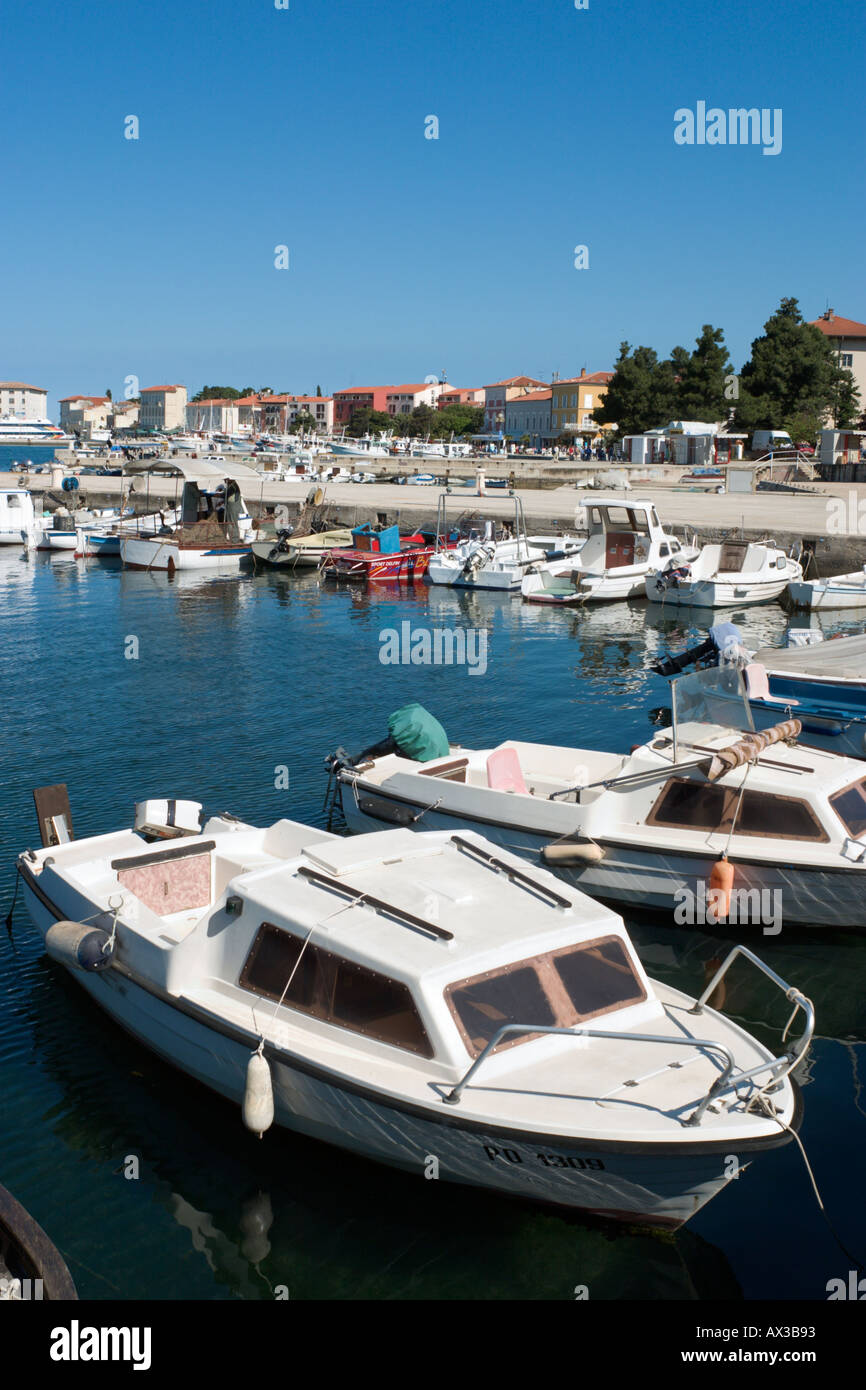 Marina in Porec, Istria, Croatia Stock Photo - Alamy