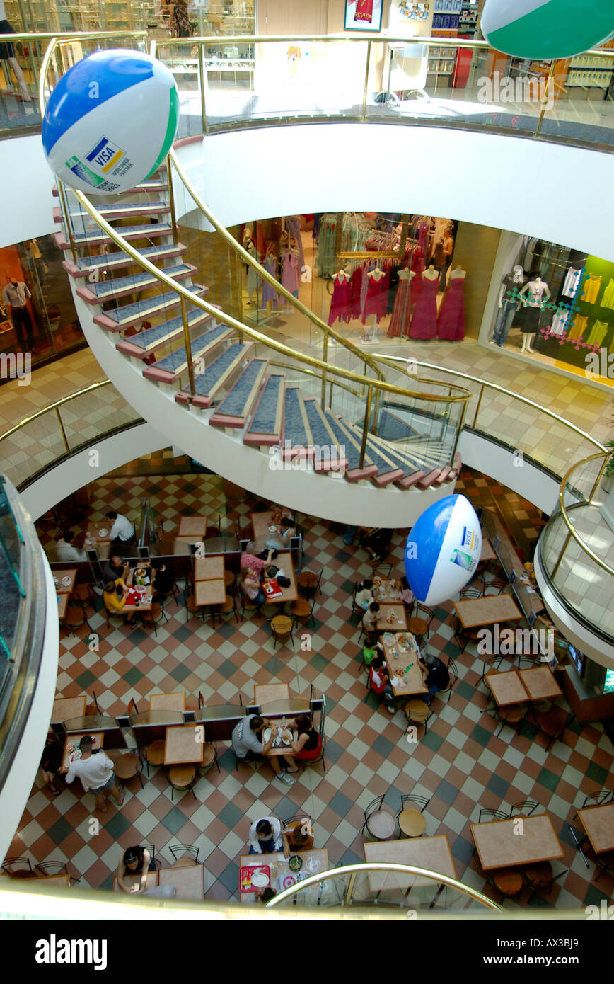 Interior of shopping mall, Perth Western Australia Stock Photo - Alamy