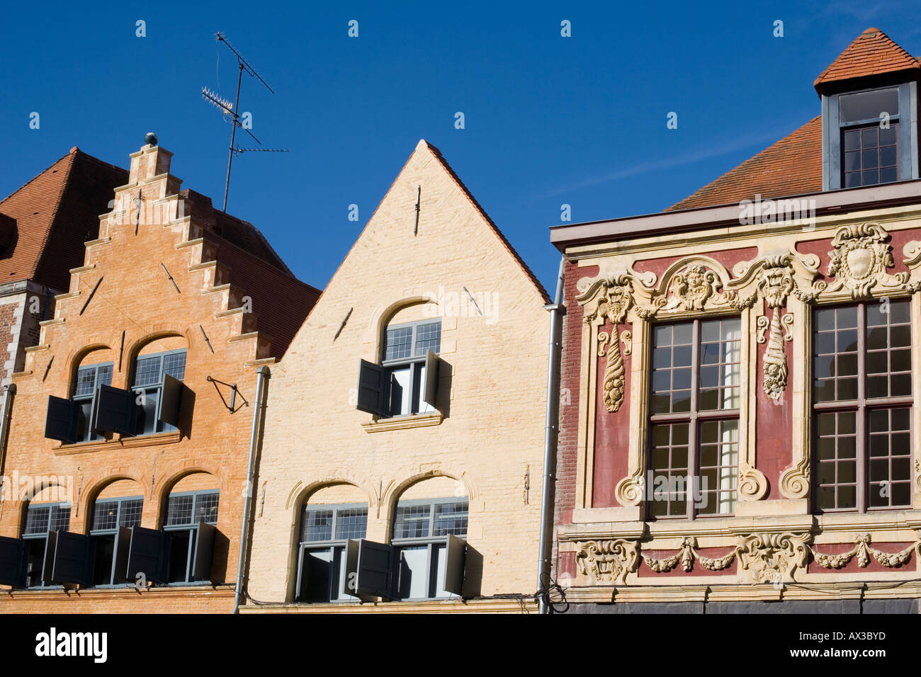 Colourful houses lille hi-res stock photography and images - Alamy