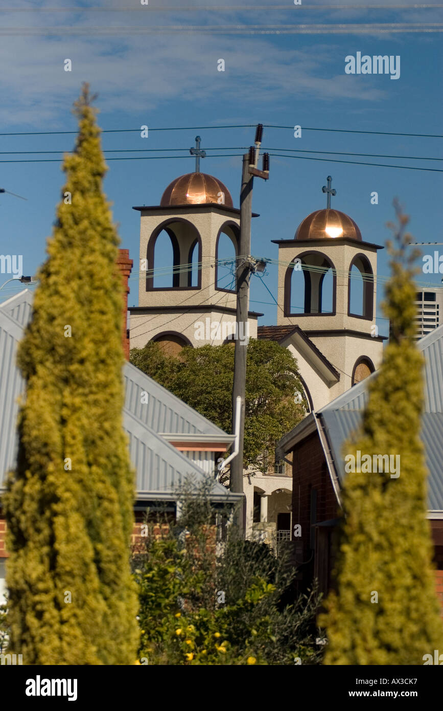 Greek Orthodox Church dome, Perth, Western Australia Stock Photo - Alamy