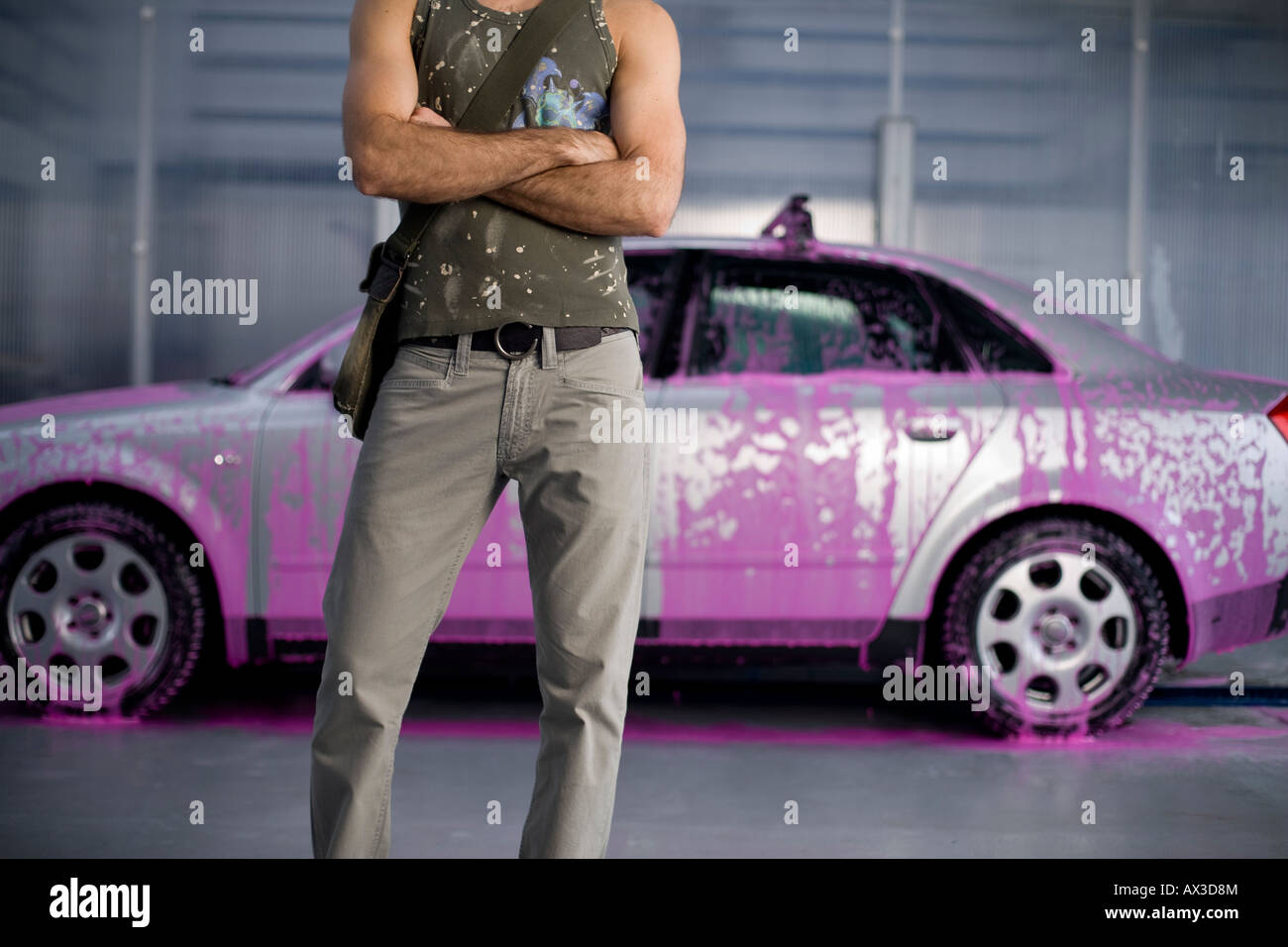 Colour Splash Photography Car